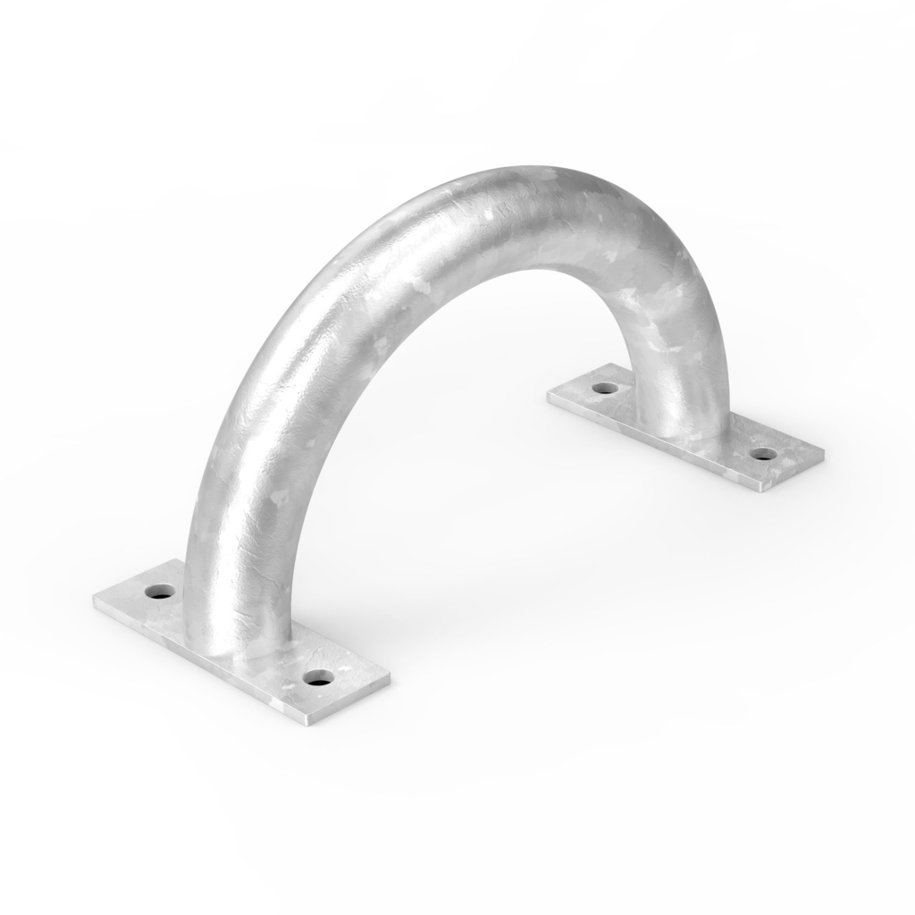 security hoop cycle stand- street furniture - cycle parking - simbars